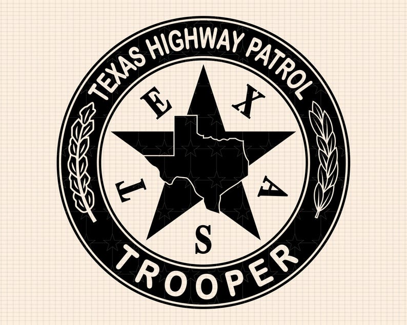 Texas Highway Patrol Badge SVG Bundle, Texas Highway Patrol Emblem SVG ...