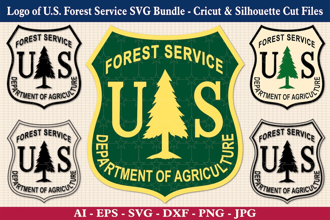 Logo of U.S. Forest Service SVG Bundle, United States Forest Service ...