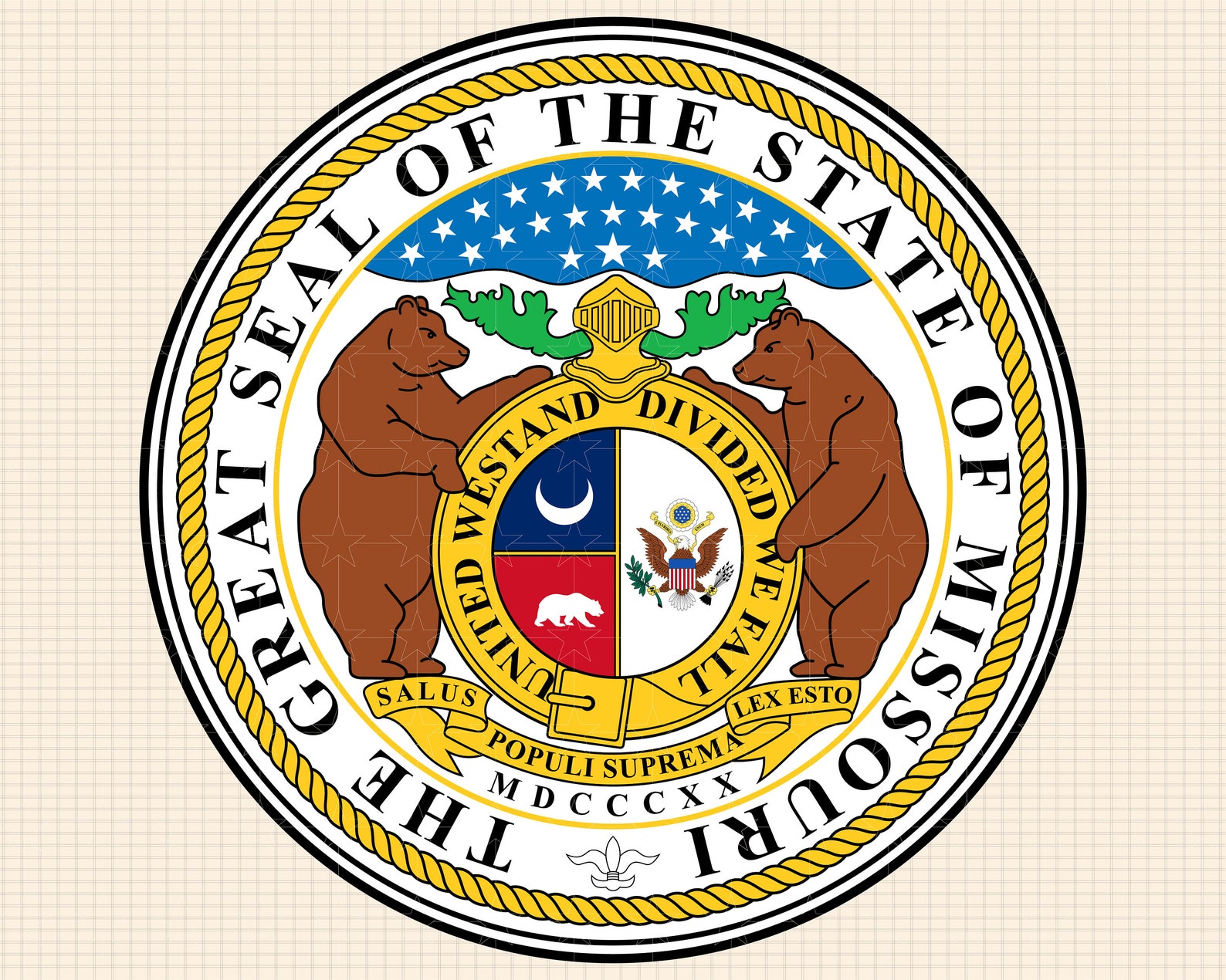 The Great Seal of Missouri SVG Bundle, Great Seal of Missouri SVG ...
