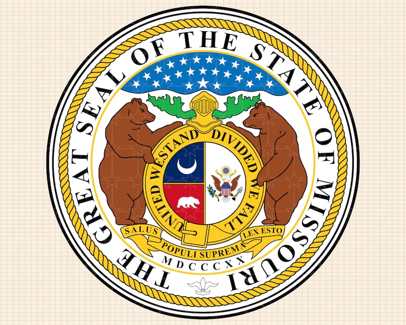 The Great Seal of Missouri SVG Bundle, Great Seal of Missouri SVG ...