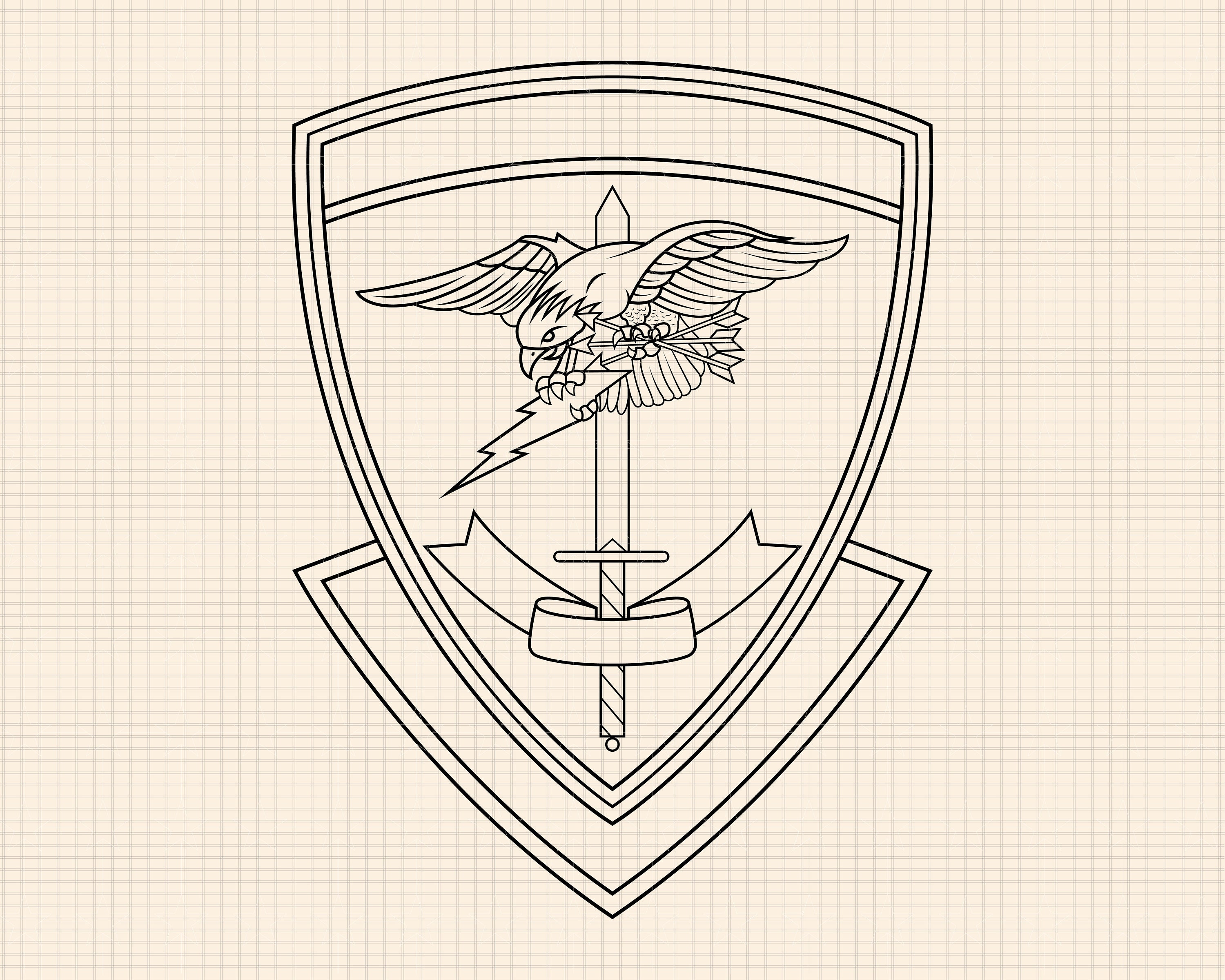 Department of Justice Federal Bureau of Prisons Badge SVG Bundle ...