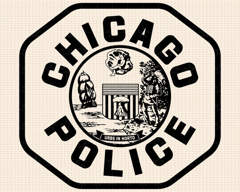 Chicago Police Department Patch SVG Bundle, Chicago Police Shoulder ...