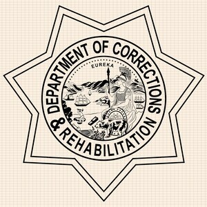 CDCR Badge Patch SVG Bundle, California Department of Corrections Cut ...