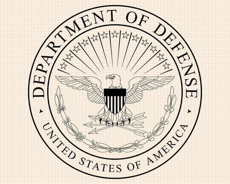Seal of the United States Department of Defense SVG Bundle, United ...