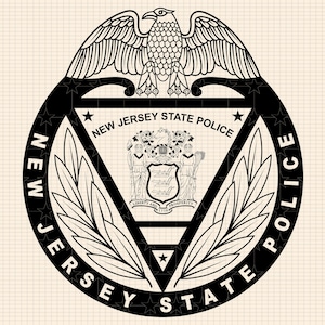 New Jersey State Police Insignia SVG Bundle, New Jersey State Police ...
