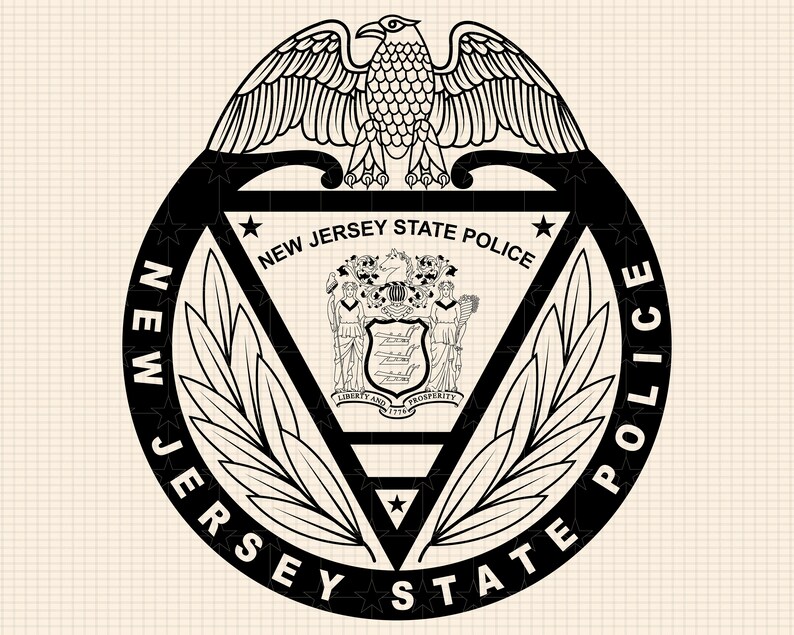 New Jersey State Police Insignia SVG Bundle, New Jersey State Police ...