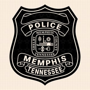 Memphis Tennessee Police Badge SVG Bundle, Vector Cut File - Etsy