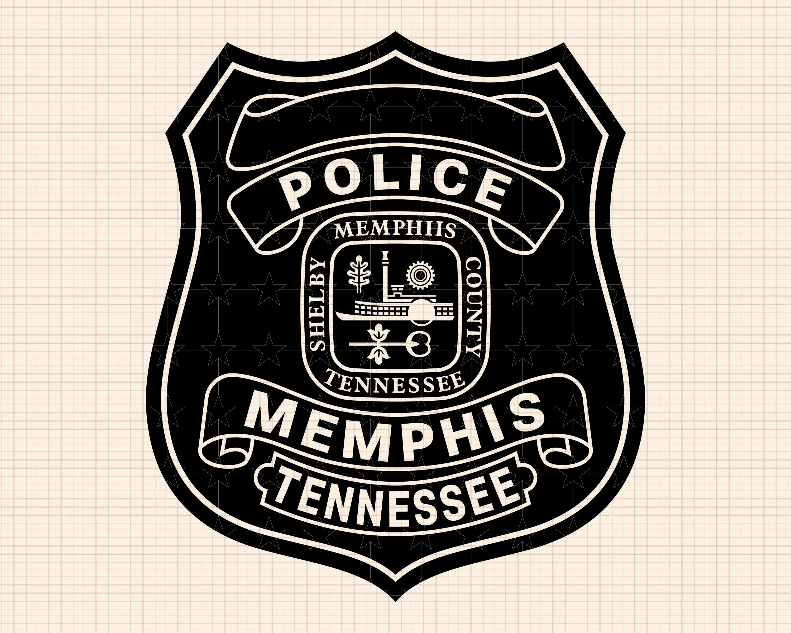 Memphis Tennessee Police Badge SVG Bundle, Vector Cut File - Etsy