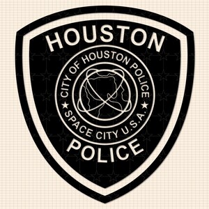 Houston Texas Police Patch SVG Bundle, Houston Police Badge Vector ...