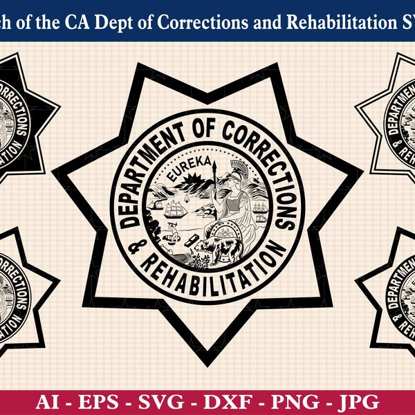 Cdcr Logo Svg - Etsy