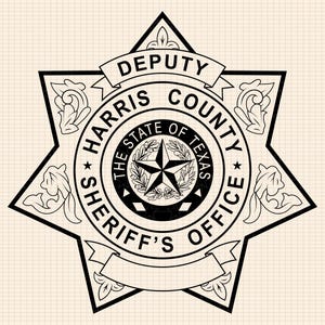 Badge of Harris County Sheriff's Office SVG Bundle, TX Harris County ...
