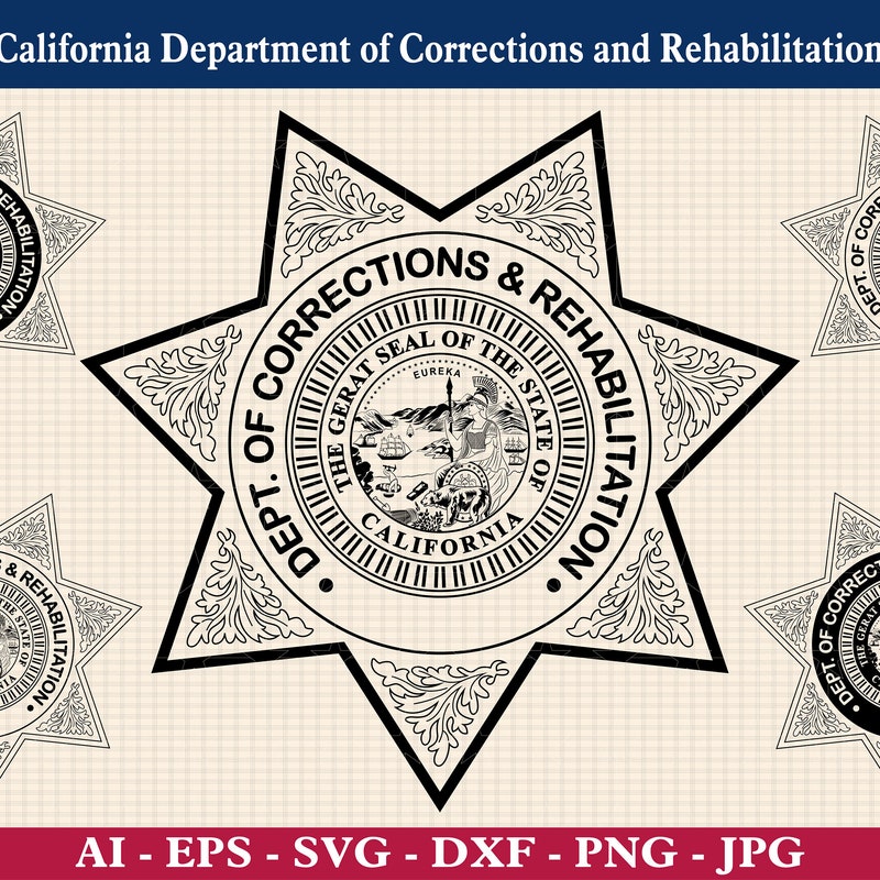 Cdcr Logo Svg - Etsy