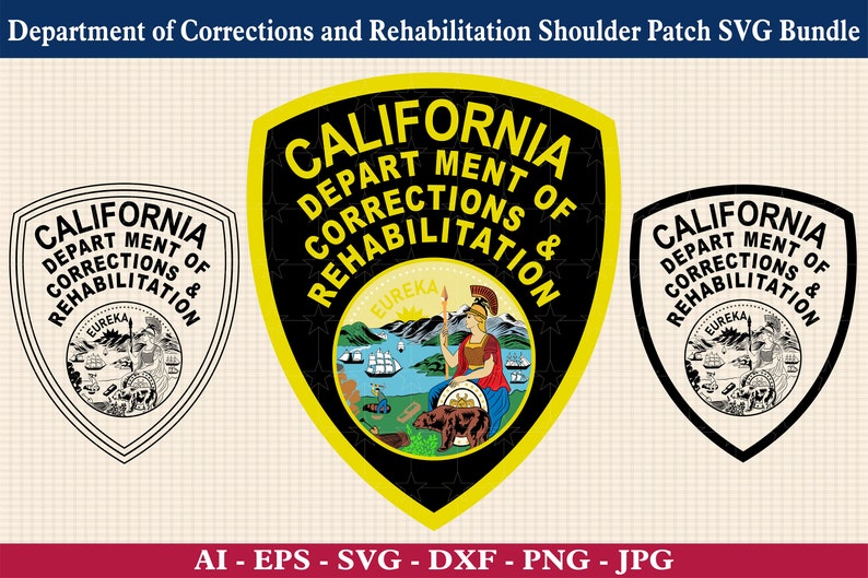 California Department of Corrections and Rehabilitation Shoulder Patch ...