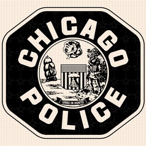 Chicago Police Department Patch SVG Bundle, Chicago Police Shoulder ...