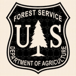 US Forest Service Logo SVG Bundle, CNC Laser Cut Files - Etsy