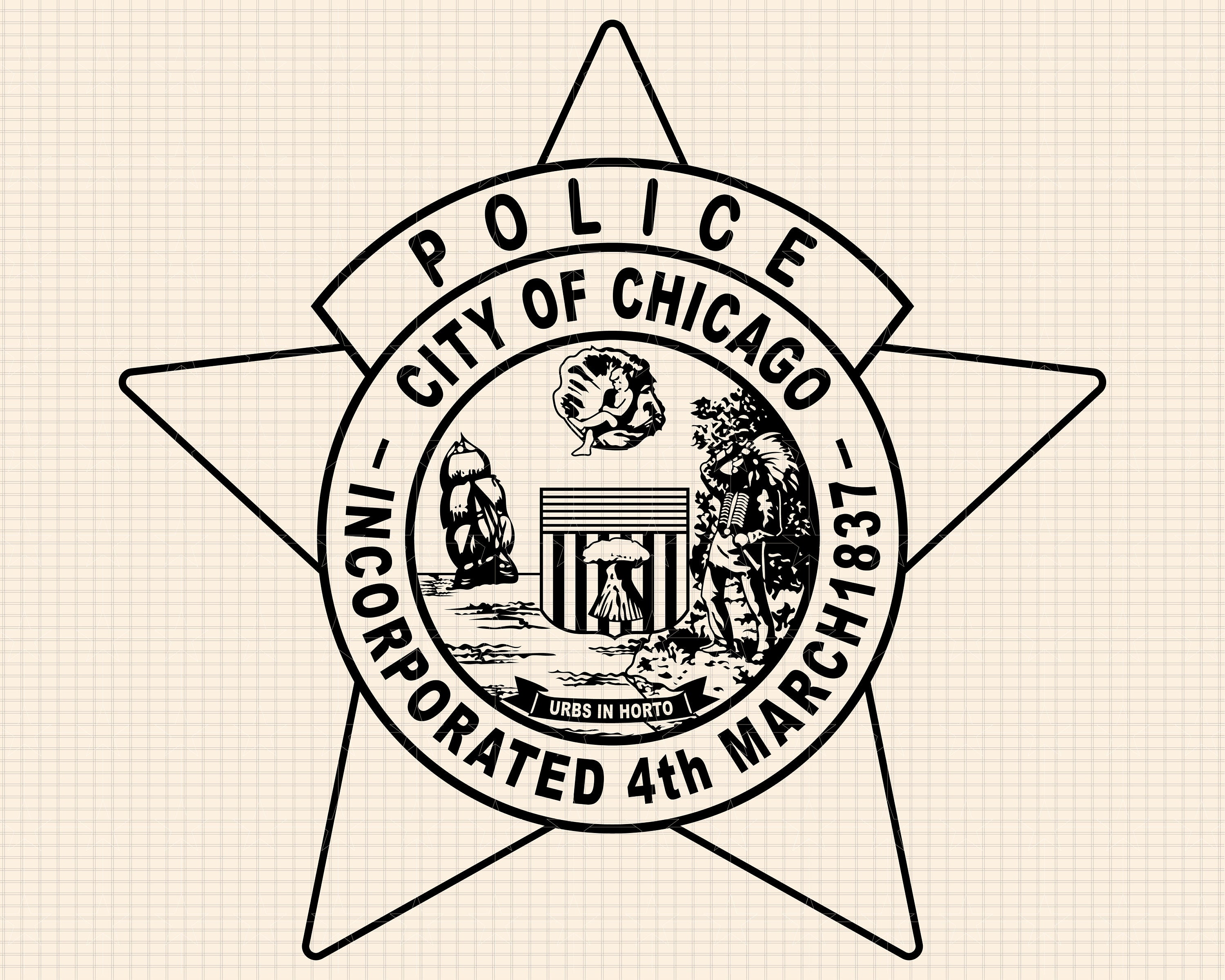 Chicago Police Department Seal Svg Bundle, Chicago Police Logo Svg, CPD ...