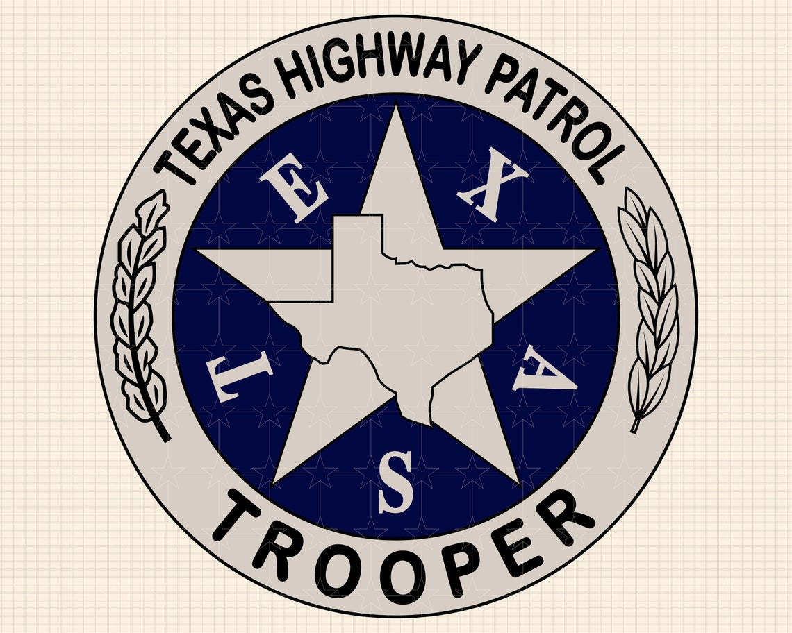 Texas Highway Patrol Badge SVG Bundle, Texas Highway Patrol Emblem SVG ...