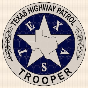 Texas Highway Patrol Badge SVG Bundle, Texas Highway Patrol Emblem SVG ...