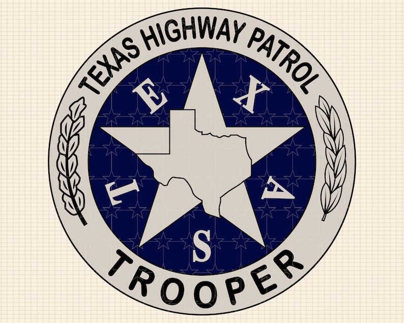 Texas Highway Patrol Badge SVG Bundle, Texas Highway Patrol Emblem SVG ...