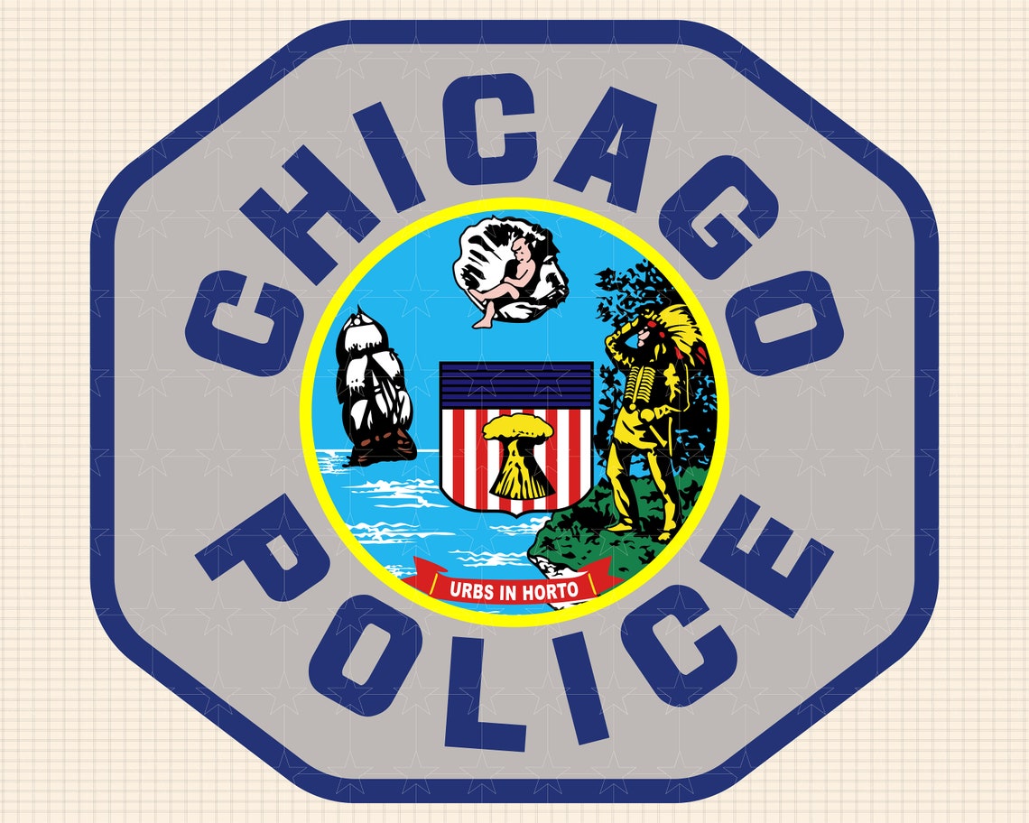 Chicago Police Department Patch SVG Bundle, Chicago Police Shoulder ...