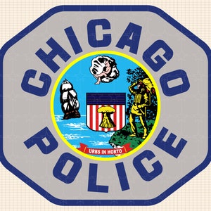 Chicago Police Department Patch SVG Bundle, Chicago Police Shoulder ...