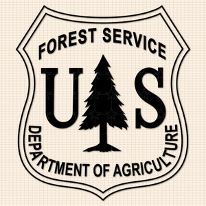 US Forest Service Logo SVG Bundle, CNC Laser Cut Files - Etsy
