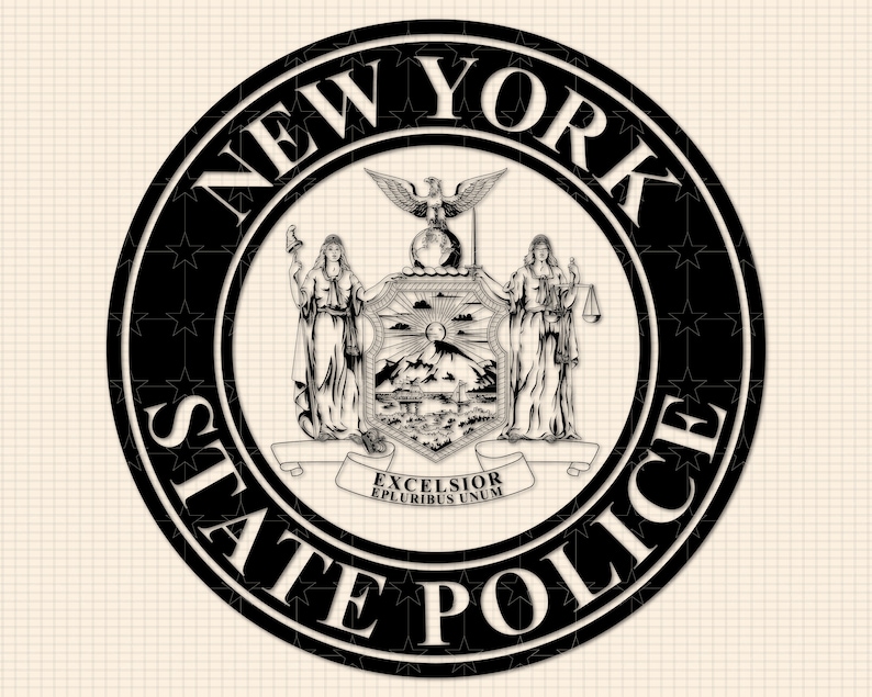 New York State Police Seal SVG Bundle, NYSP Logo Svg, New York State ...