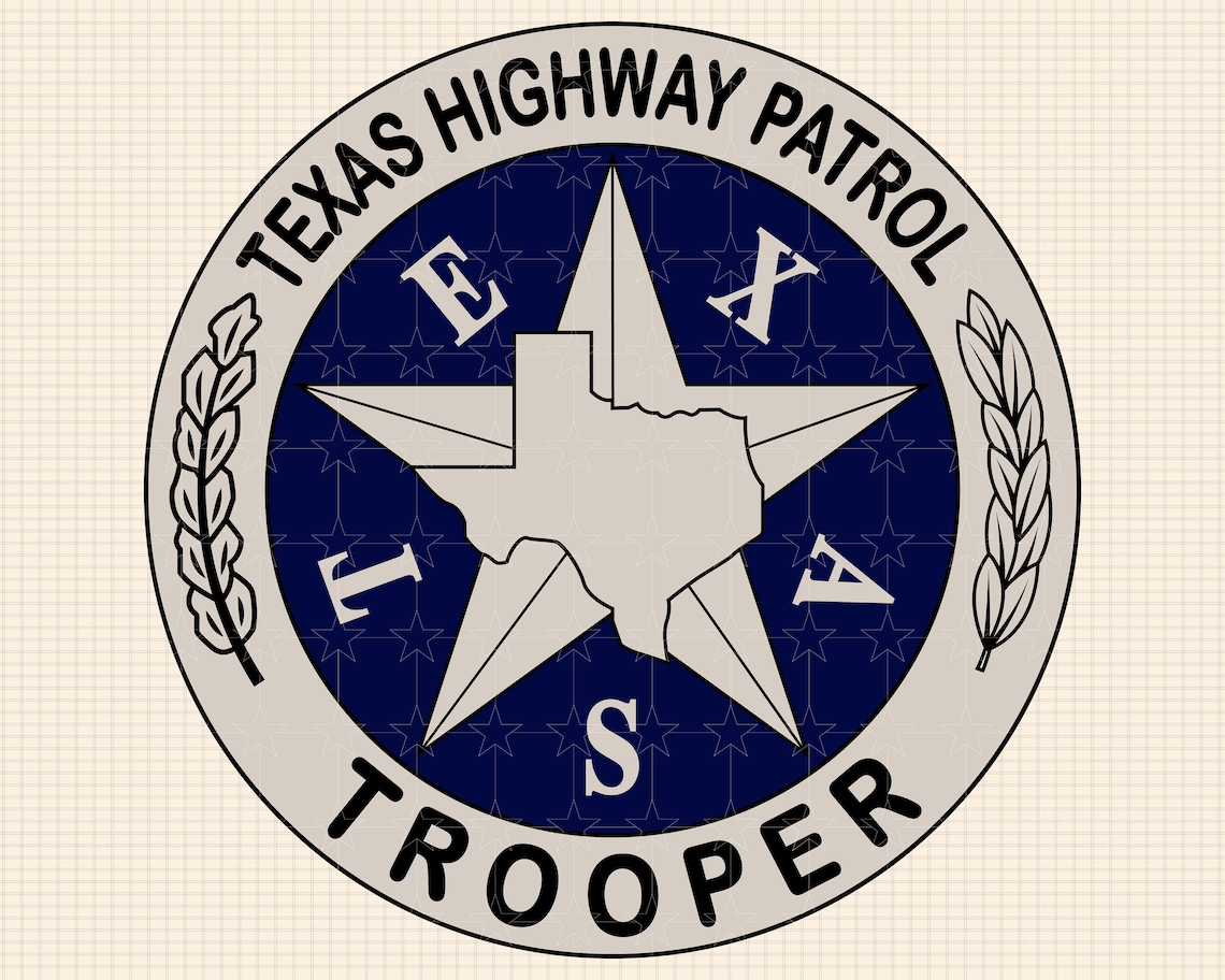 Texas Highway Patrol Badge SVG Bundle, Texas Highway Patrol Emblem SVG ...