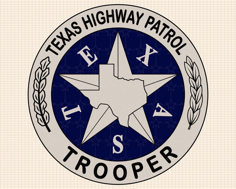 Texas Highway Patrol Badge SVG Bundle, Texas Highway Patrol Emblem SVG ...