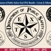 Texas Department of Public Safety Seal SVG Bundle, Texas DPS Emblem ...