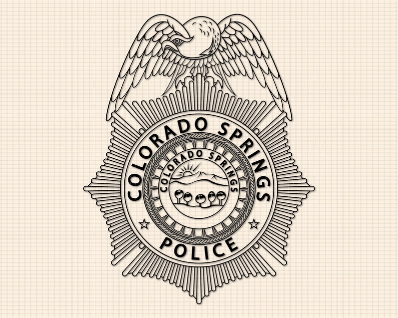 Colorado Springs Police Department SVG Bundle, Colorado Springs Police ...