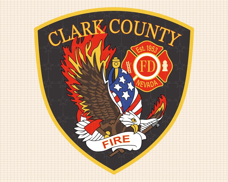 Clark County Fire Department Logo SVG Bundle, Clark County Fire ...