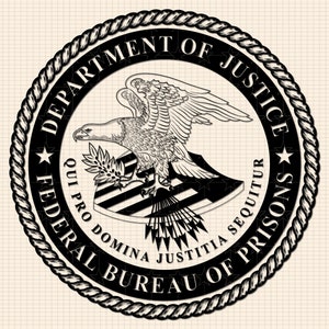 Federal Bureau of Prisons Emblem SVG Bundle, DOJ Prisons Seal PNG ...