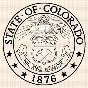 The Great Seal of the State of Colorado SVG Bundle, Seal of Colorado ...