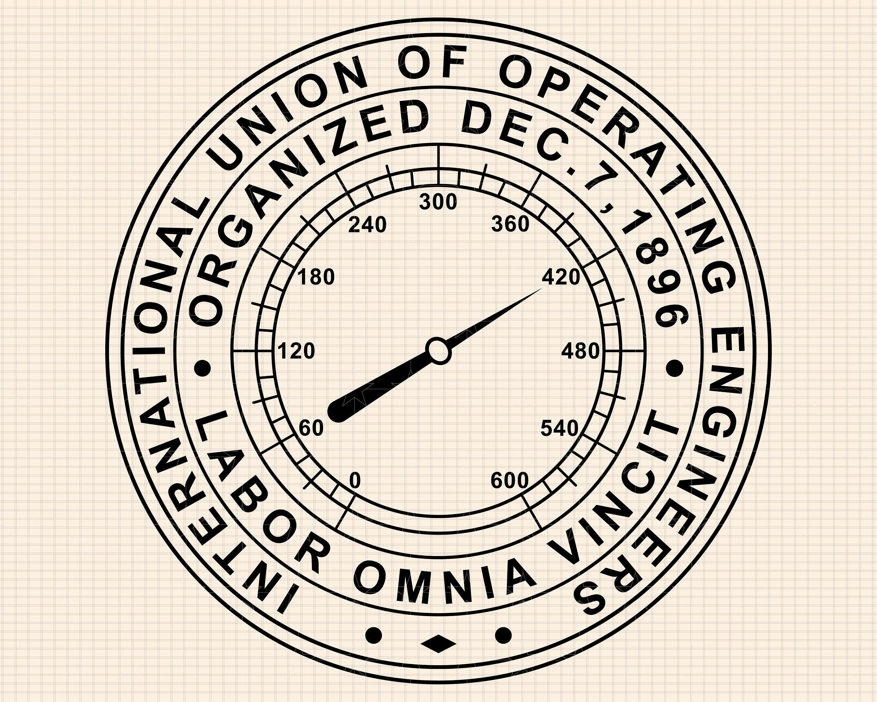 International Union of Operating Engineers Seal SVG Bundle, IUOE Emblem Svg, Union of Operating ...