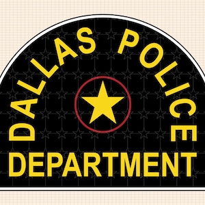 Patch of the Dallas Police Department SVG Bundle, Dallas Police ...