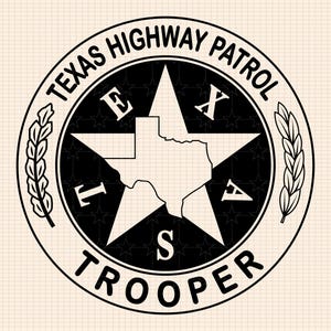 Texas Highway Patrol Badge SVG Bundle, Texas Highway Patrol Emblem SVG ...