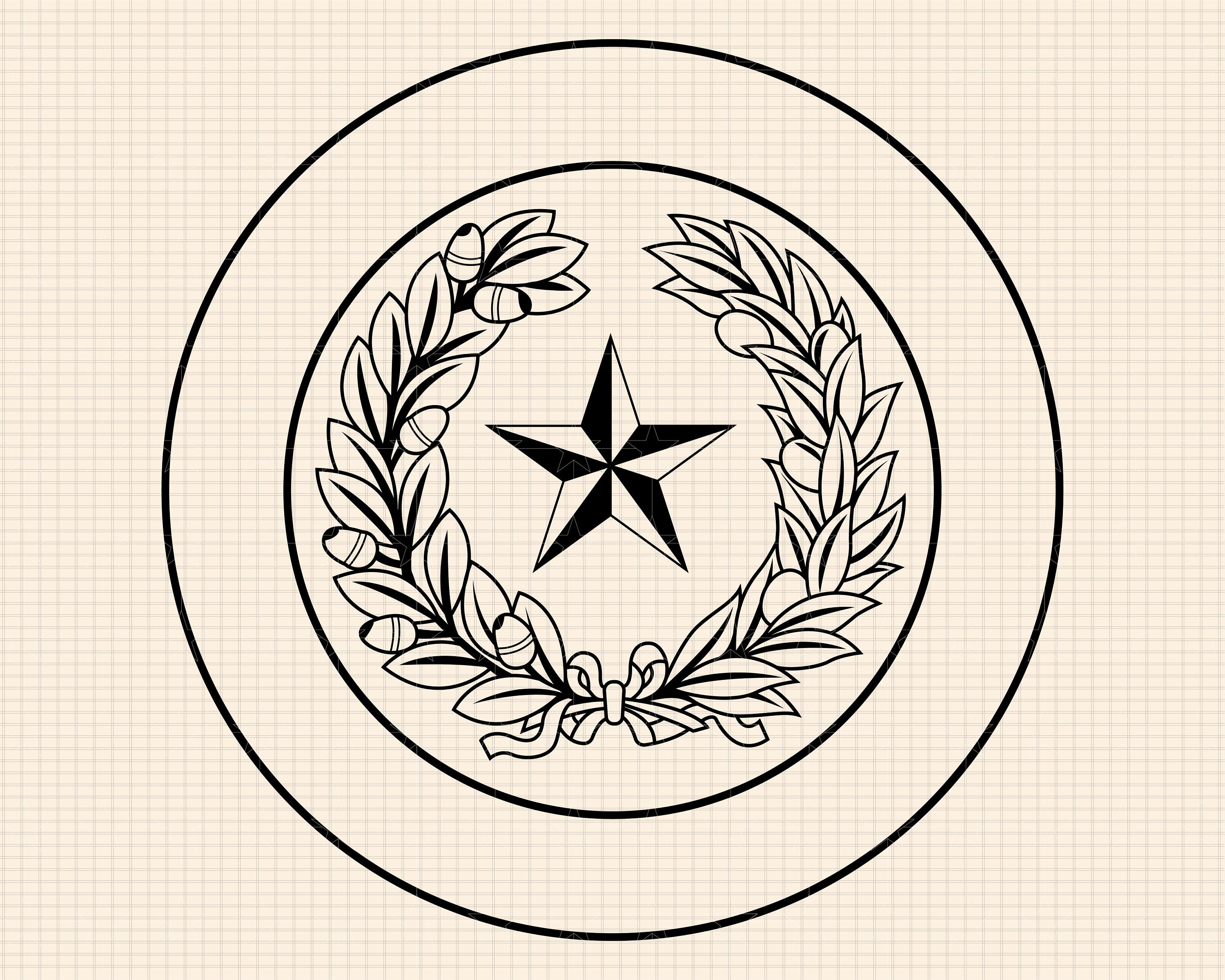 Texas Department of Criminal Justice Seal SVG Bundle, Criminal Justice ...