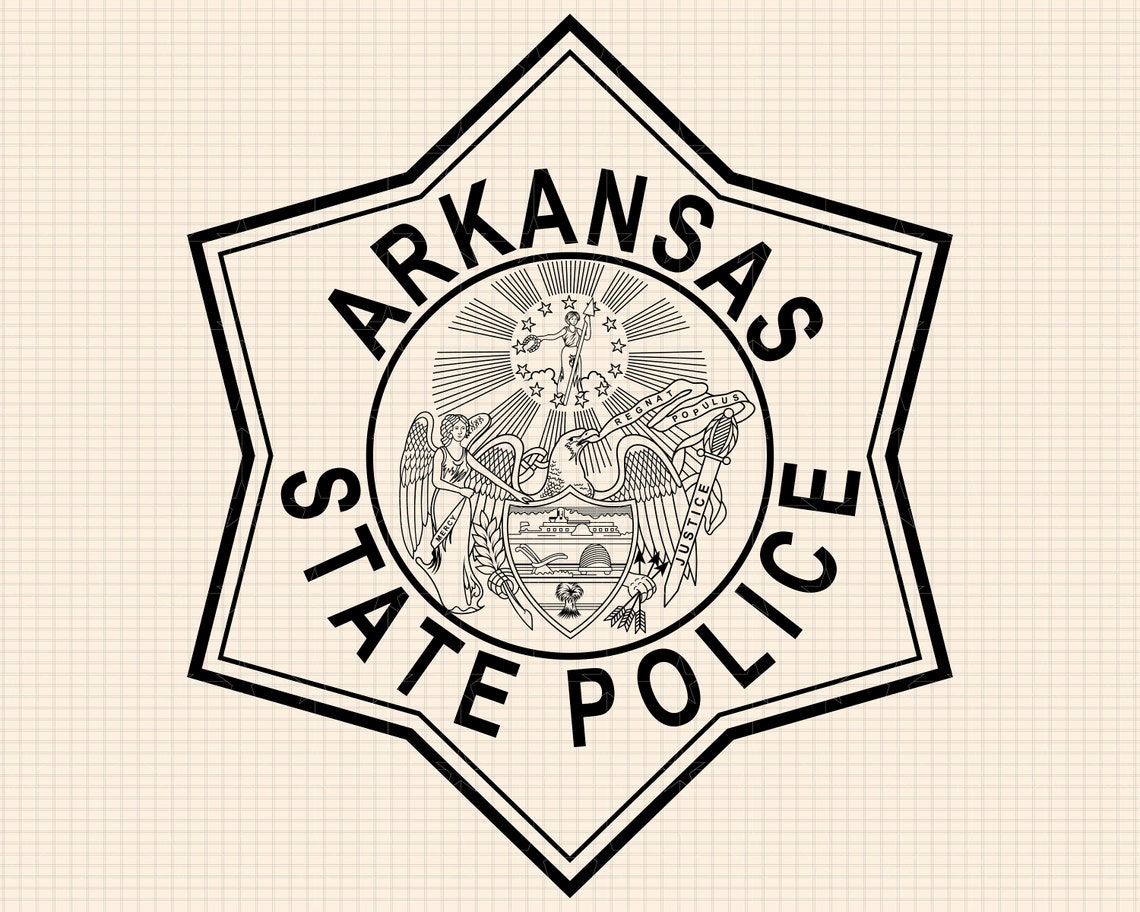 Arkansas State Police Logo Svg Bundle, Arkansas State Police Patch Svg ...