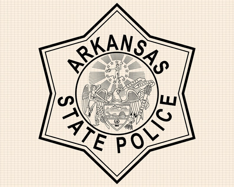 Arkansas State Police Logo Svg Bundle, Arkansas State Police Patch Svg ...