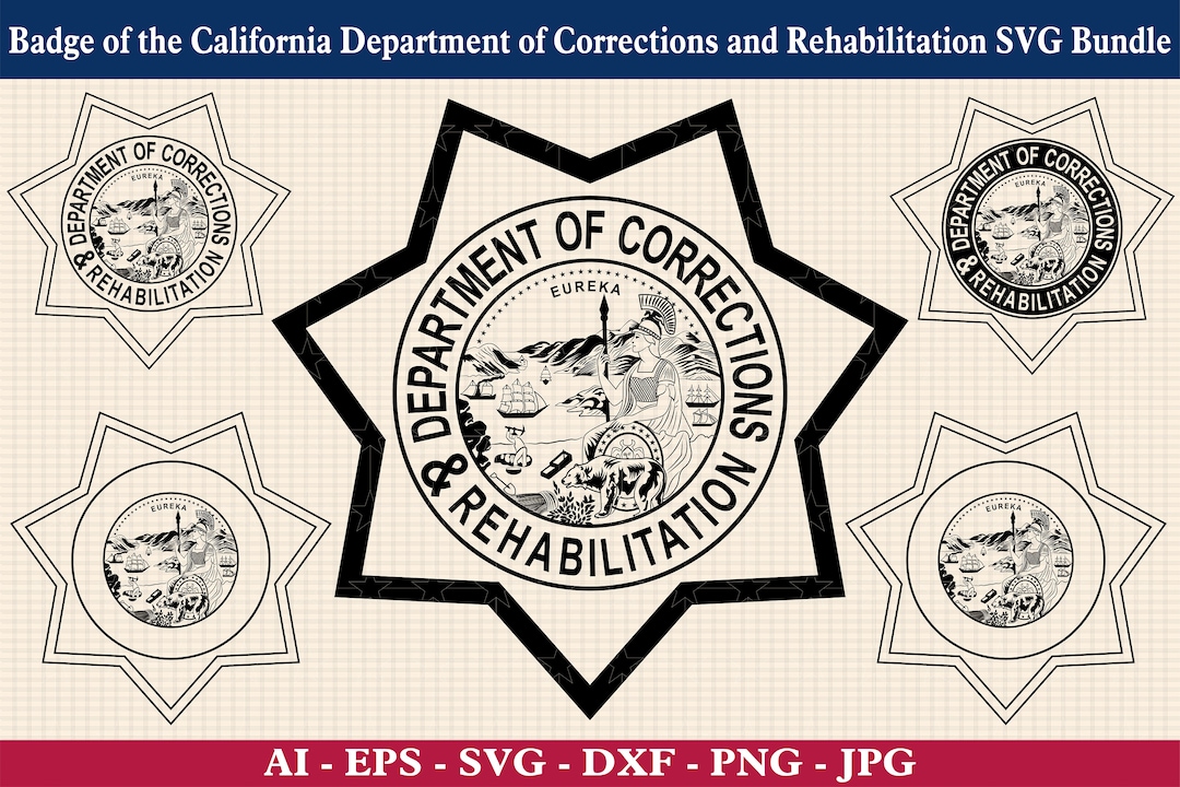 Badge Patch of the California Department of Corrections and ...