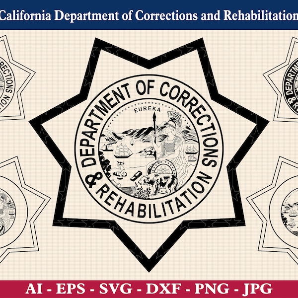 Cdcr Logo Svg - Etsy