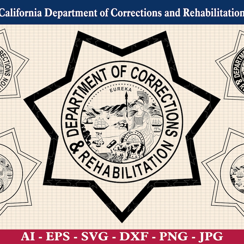 Cdcr Logo Svg - Etsy
