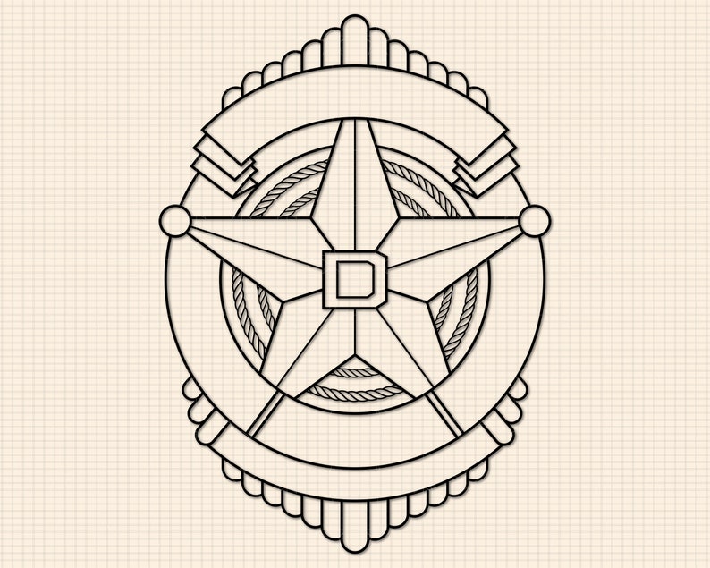 Dallas Texas Police Department Badge SVG Bundle, Dallas Police Officer ...