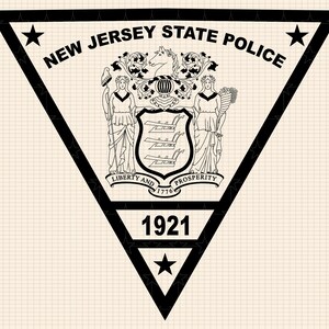Seal of the New Jersey State Police SVG Bundle, New Jersey State Police ...