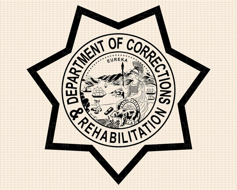 Badge Patch of the California Department of Corrections and ...