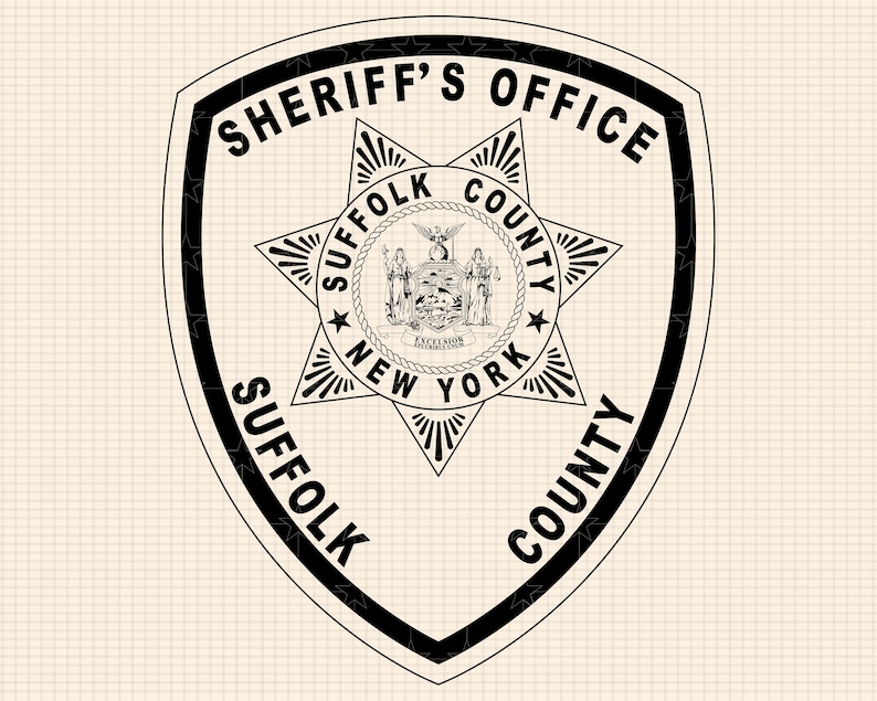 Suffolk County Sheriff's Office Badge SVG Bundle, Suffolk Law ...