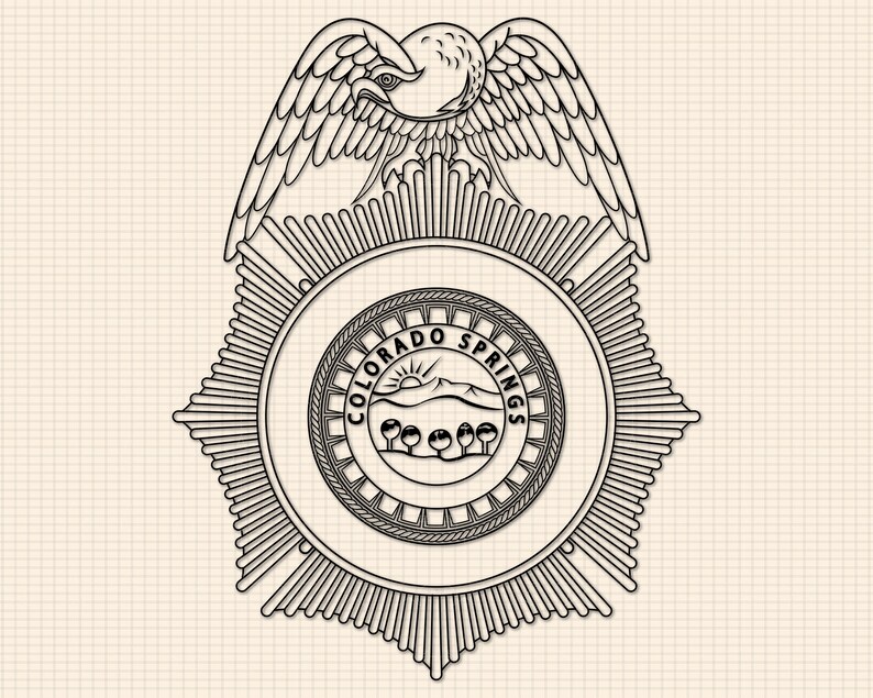 Colorado Springs Police Department SVG Bundle, Colorado Springs Police ...