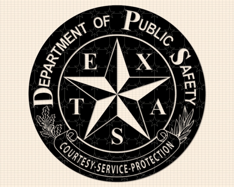 Texas DPS Seal SVG Bundle, Emblem Vector (digital Download) - Etsy