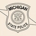 Door Seal of Michigan State Police SVG Bundle, Michigan State Police ...